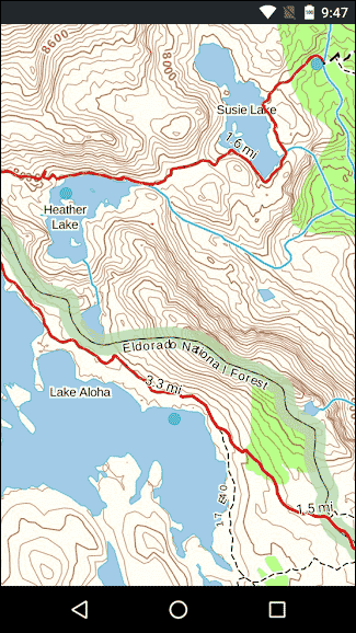 Best free topographic map apps for Android and iPhone - 2023