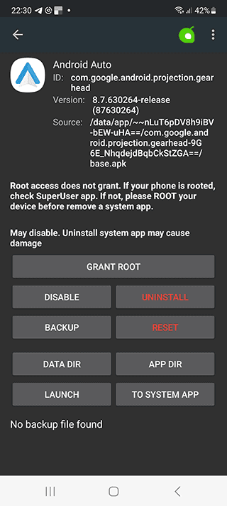 How to disable / uninstall Android Auto completely on phone