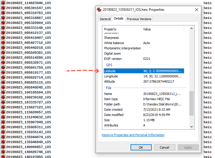 Best Methods to extract GPS location from photo by Coordinates from ...