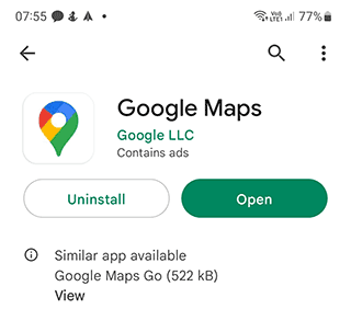 How to change language in Google Maps app on Android / iPhone
