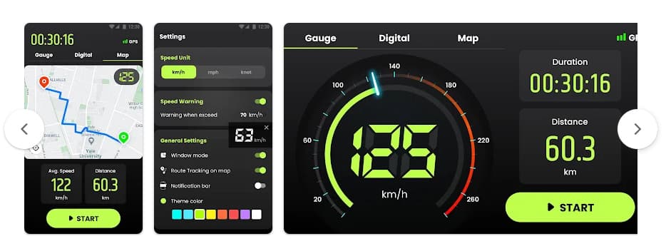 Best GPS online speedometers | Vehicle Speed Test - 2023