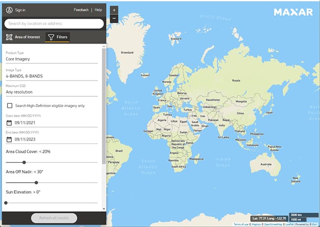 Most detailed satellite maps | Best high resolution satellite imagery ...