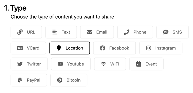 Best free QR code generators for Google Maps / Waze GPS location