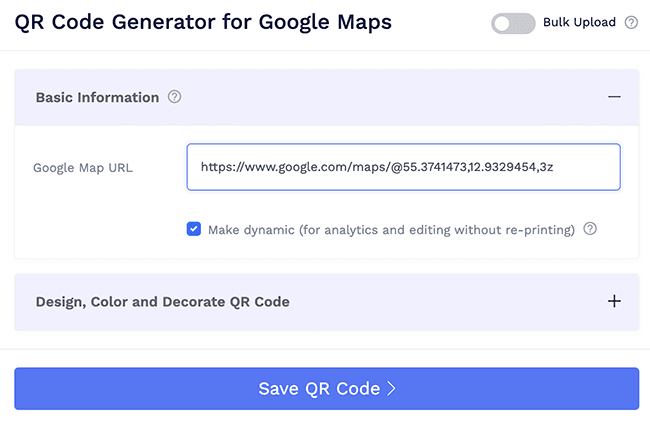 Best free QR code generators for Google Maps / Waze GPS location