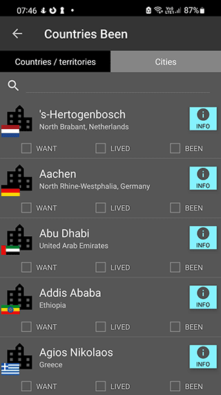 Best apps to track visited countries for Android, iOS | Places tracking ...