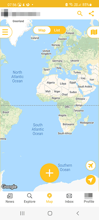 Best apps to track visited countries for Android, iOS | Places tracking ...